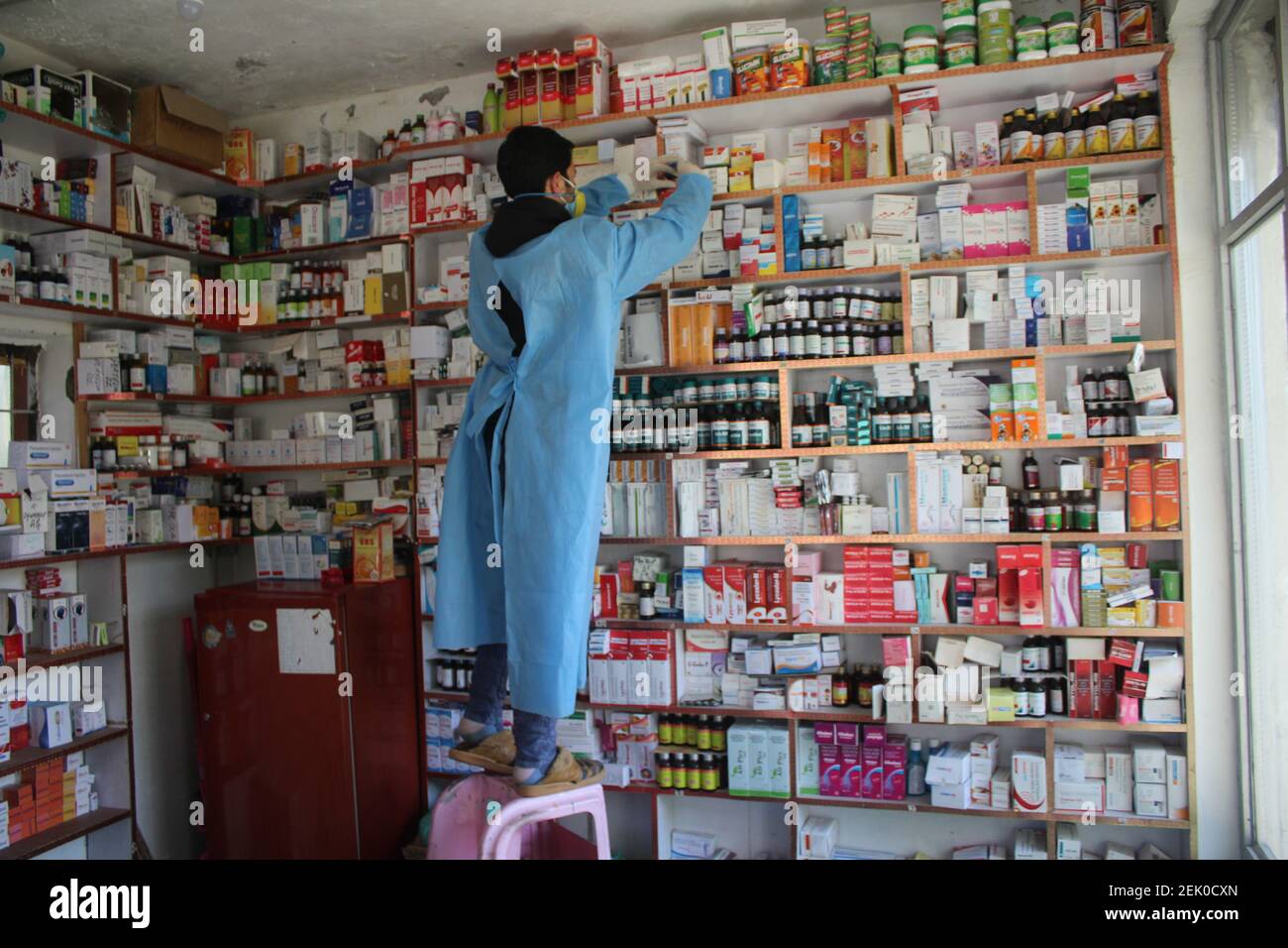 Clinic and hospital medical stuff working over hours. Overworked ...