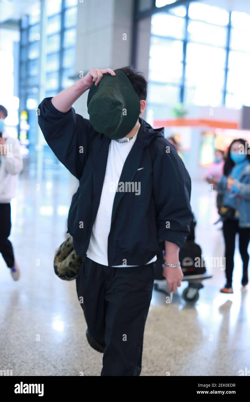 Chinese television variety show host, actor Qian Feng arrives at an ...