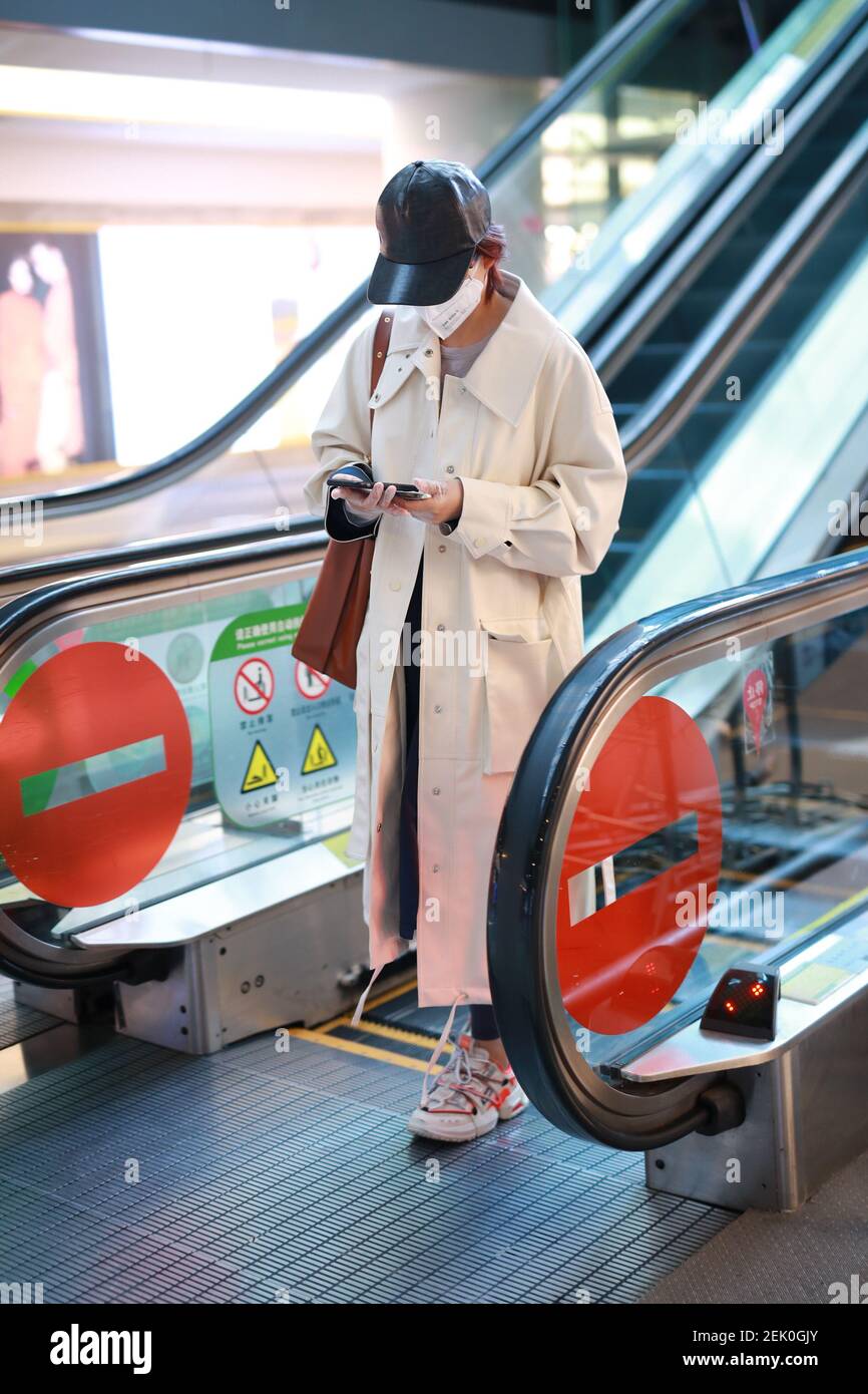 Chinese actress, singer and model Zhang Xinyu, also known as Viann ...