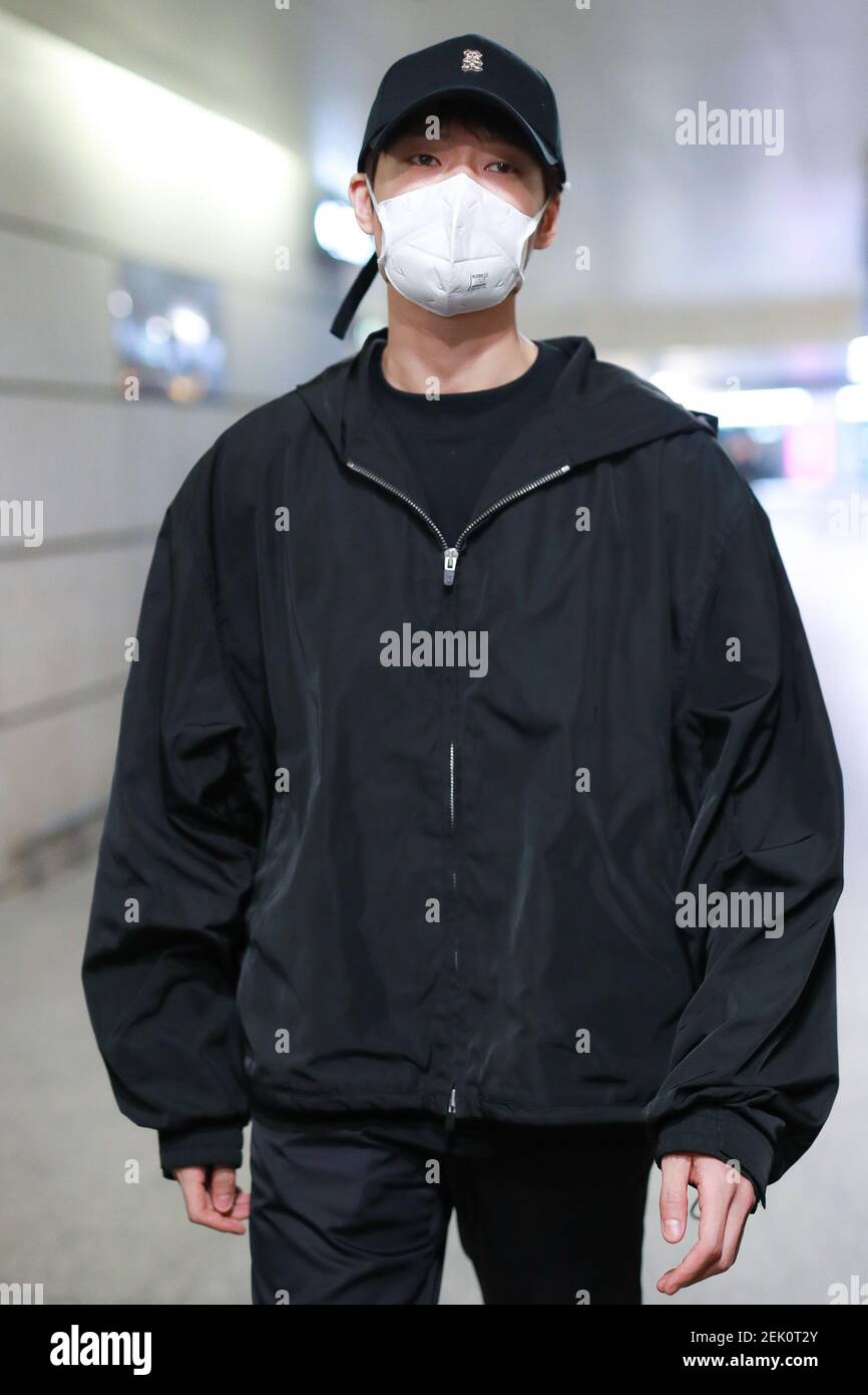 Chinese actor Wei Daxun shows up at a Shanghai airport after landing in ...