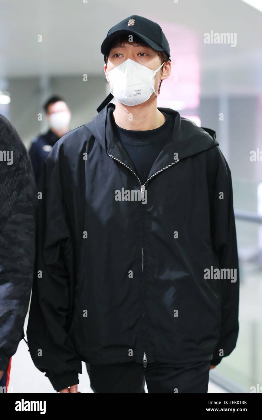 Chinese actor Wei Daxun shows up at a Shanghai airport after landing in ...
