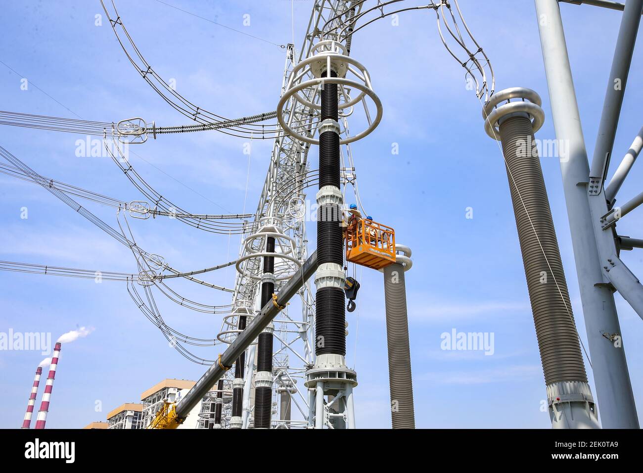 At the first maintenance site of Gil comprehensive pipe gallery in ...