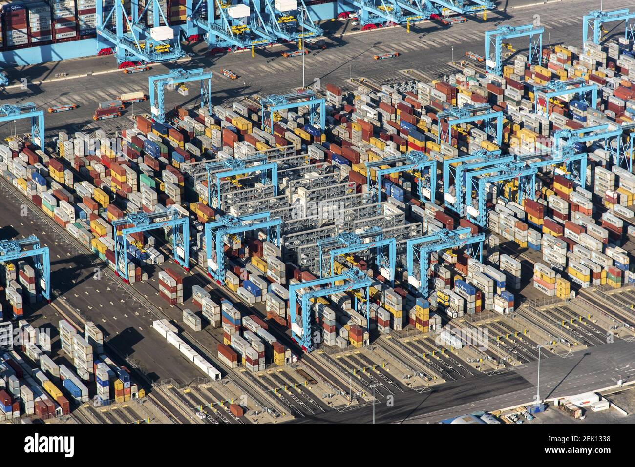 ROTTERDAM 28-04-2020, Aerial photos Rotterdam. Rotterdamse Havens ...