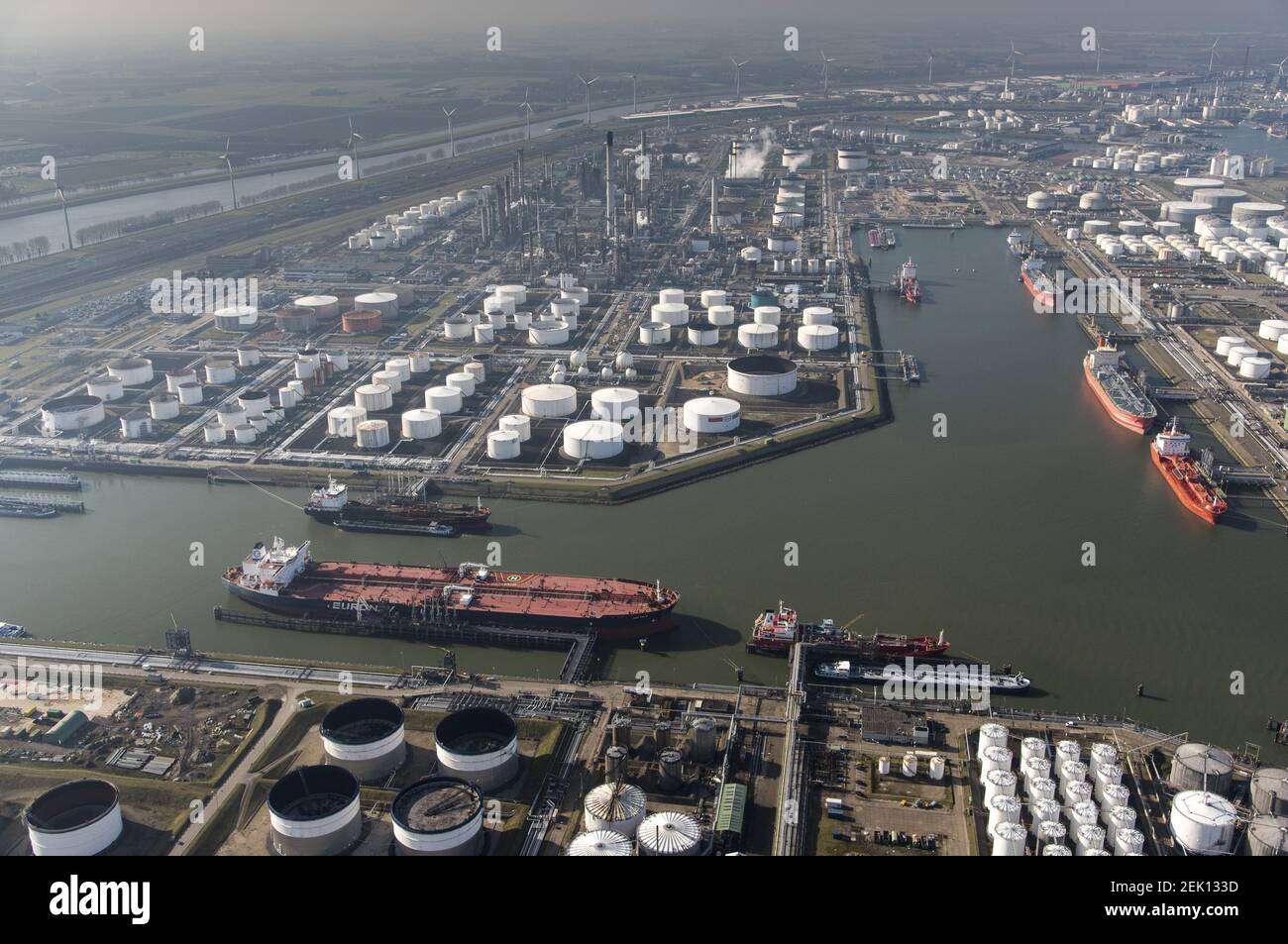 ROTTERDAM 28-04-2020, Aerial photos Rotterdam. Rotterdamse Havens ...