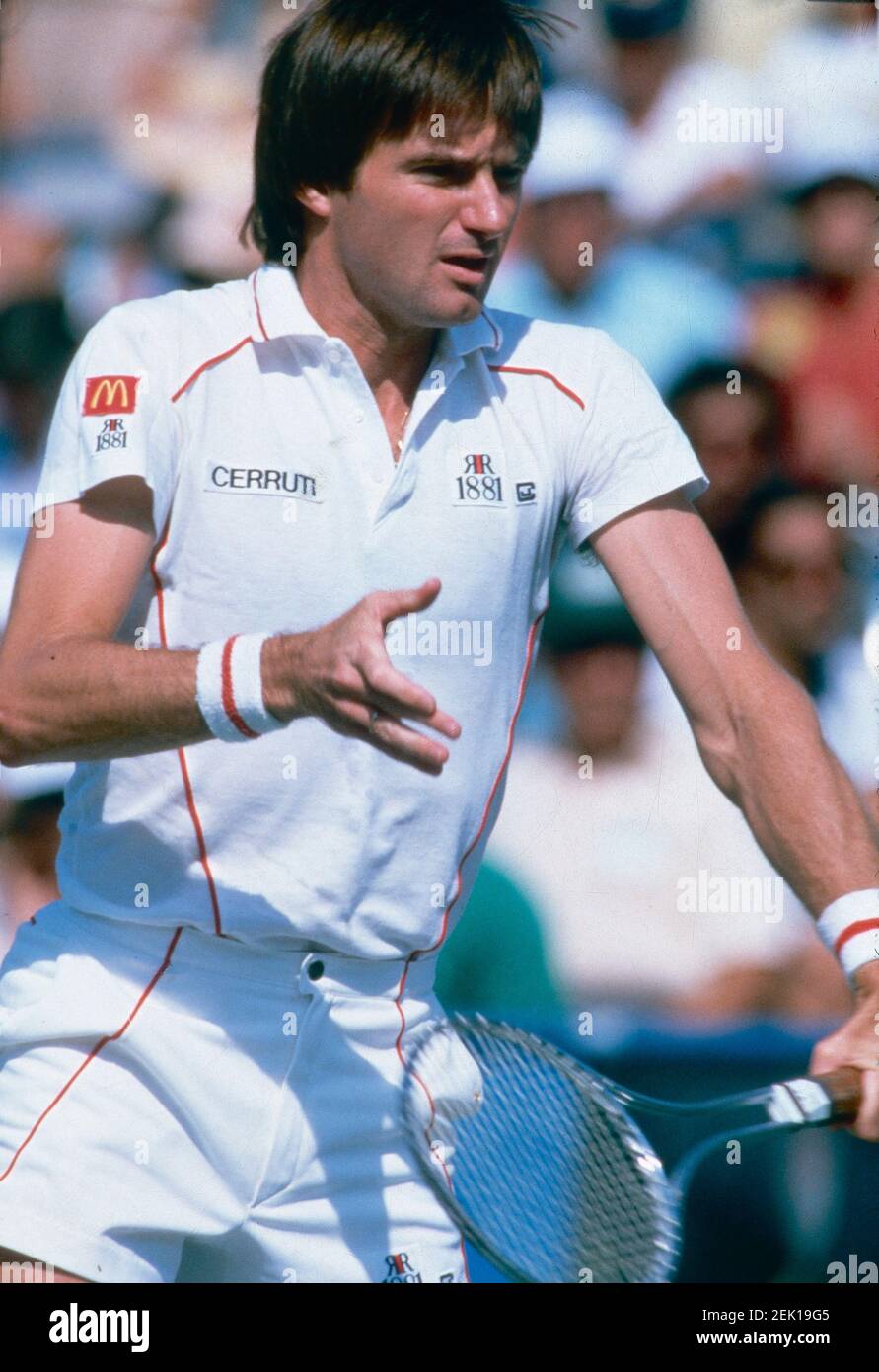 American tennis player Jimmy Connors, 1980s Stock Photo - Alamy