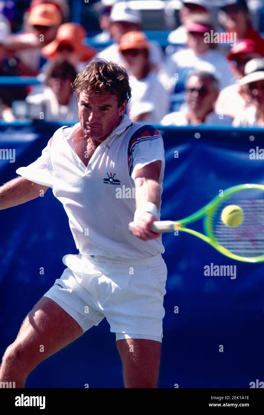 American tennis player Jimmy Connors, US Open 1991 Stock Photo - Alamy
