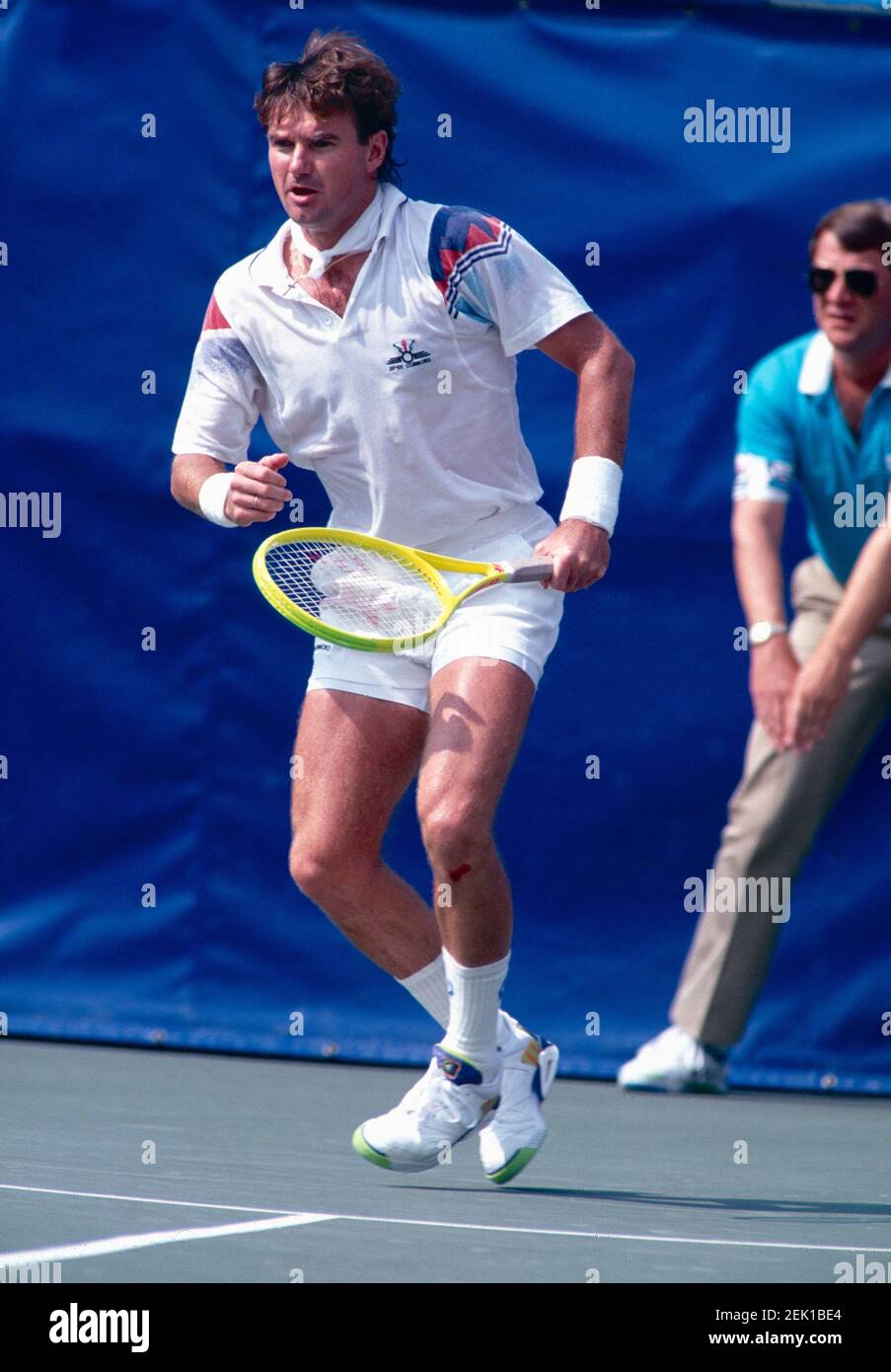 American tennis player Jimmy Connors, US Open 1991 Stock Photo - Alamy