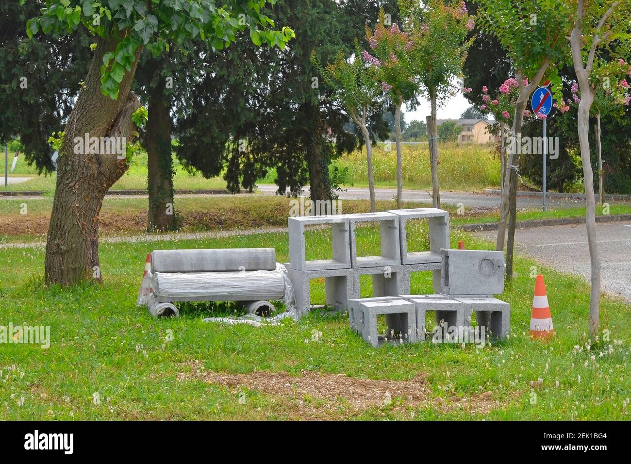 Reinforced concrete square box culverts in a rural setting in north ...