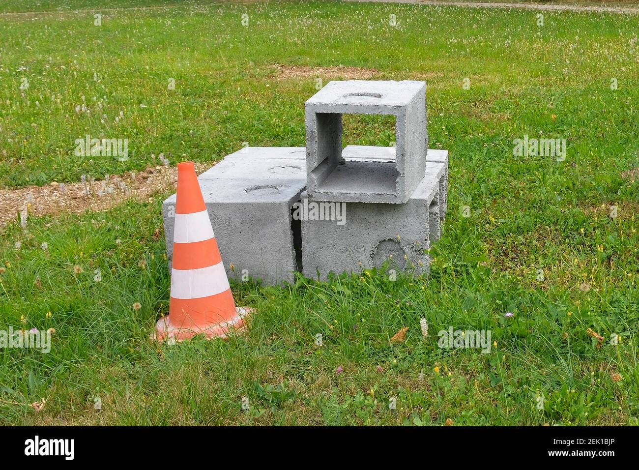 Reinforced concrete square box culverts in a rural setting in north ...
