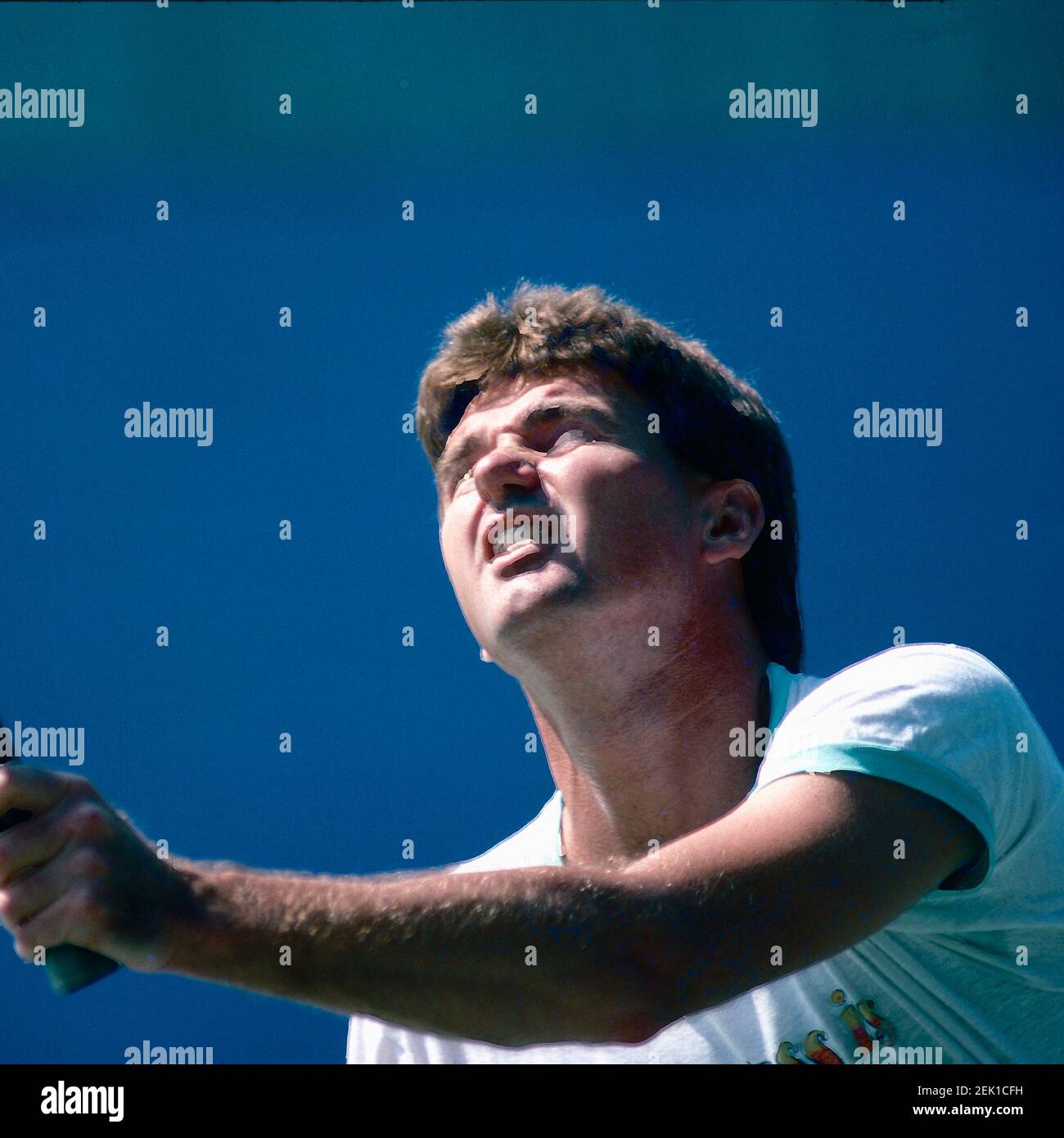 American tennis player Jimmy Connors, Giram ATP 1990s Stock Photo - Alamy