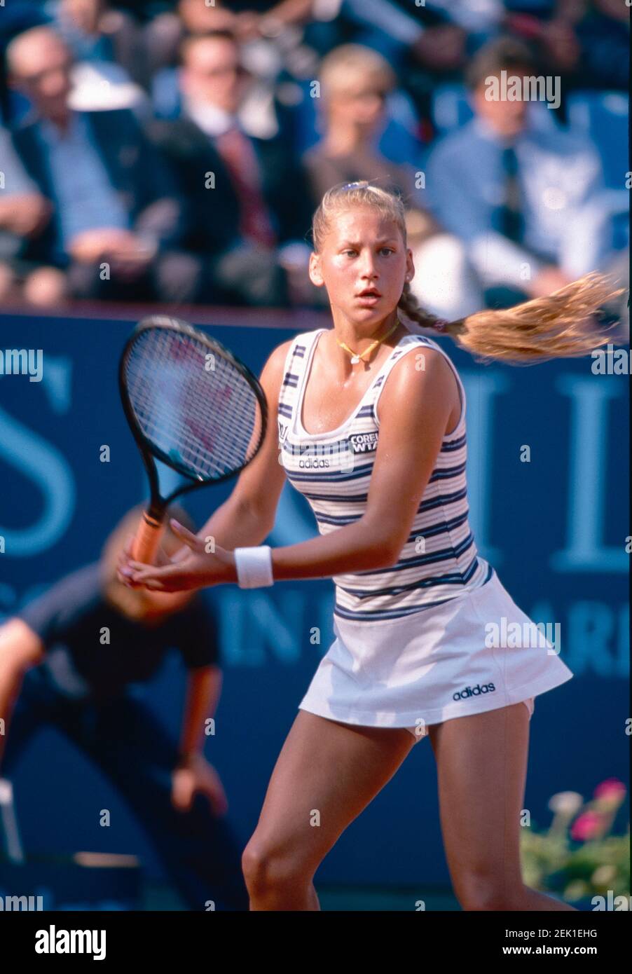 Russian tennis player Anna Kournikova, Italian Open 1998 Stock Photo ...