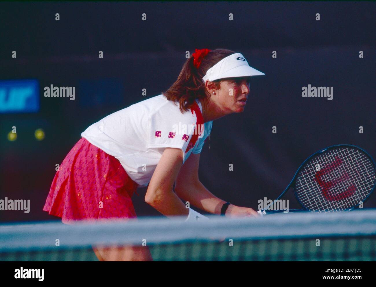 American tennis player Debbie Graham, Lipton 1992 Stock Photo - Alamy