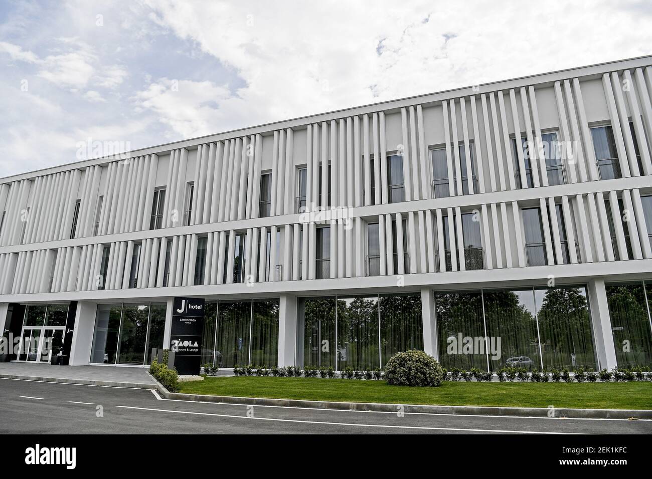 J Hotel at the Juventus sports center as Juventus Fc return to work ...