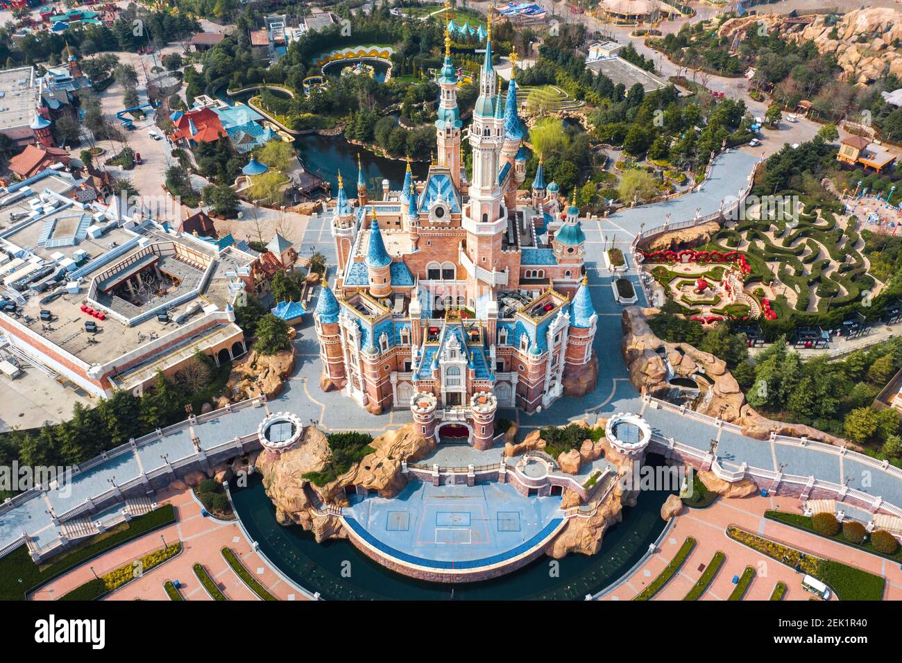 Enchanted storybook castle shanghai High Resolution Stock Photography ...