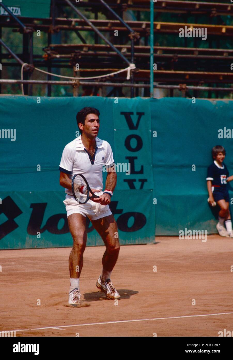 Spanish tennis player Manuel Orantes, 1980s Stock Photo - Alamy