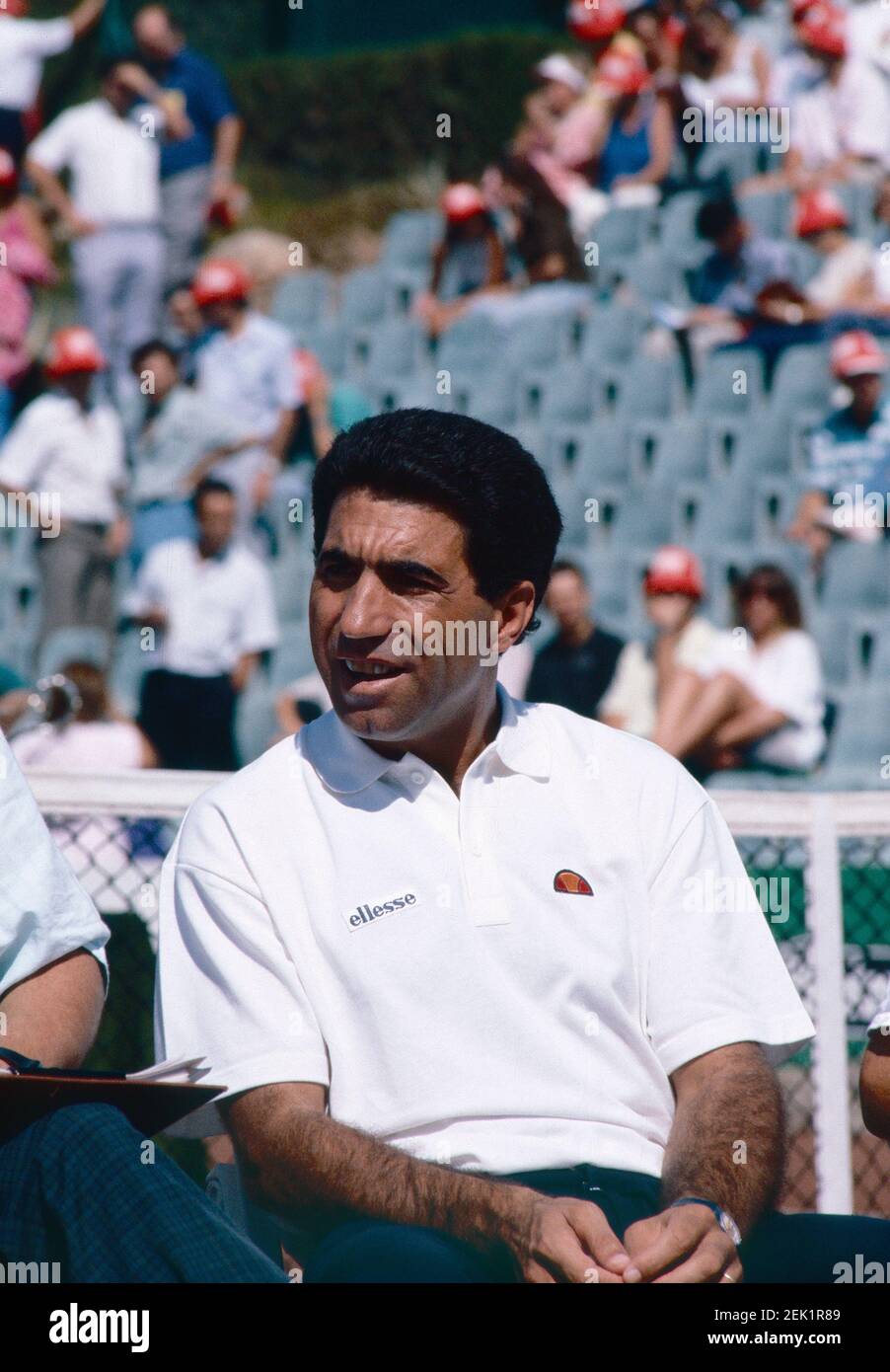 Spanish tennis player Manuel Orantes, 1980s Stock Photo - Alamy