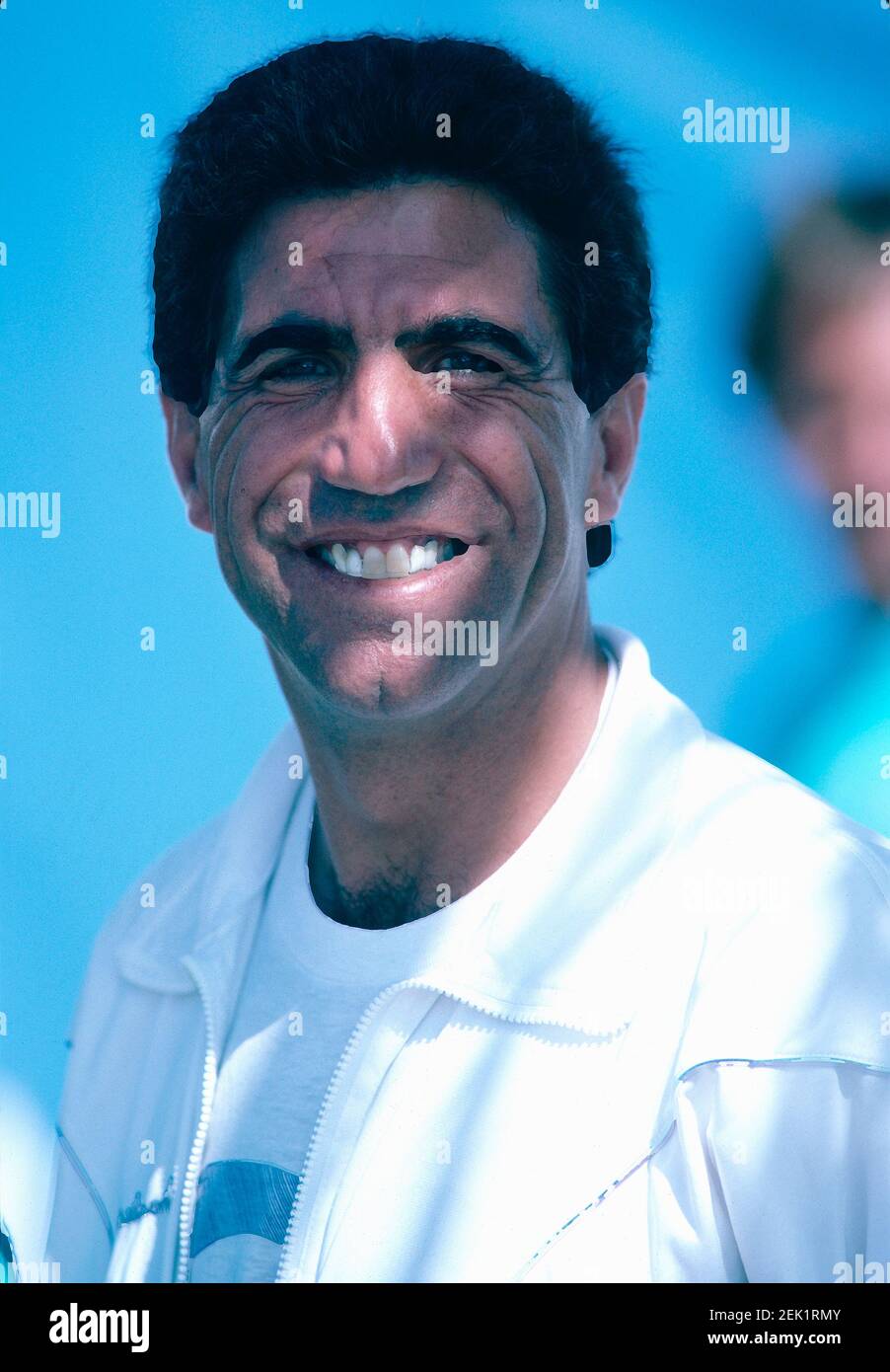 Spanish tennis player Manuel Orantes, 1987 Stock Photo - Alamy