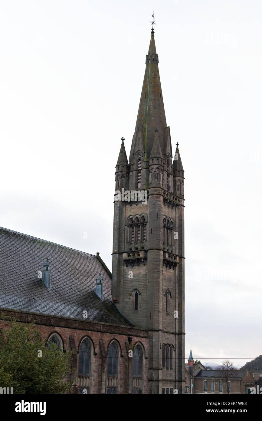 Picture of an old scottish church Stock Photo - Alamy