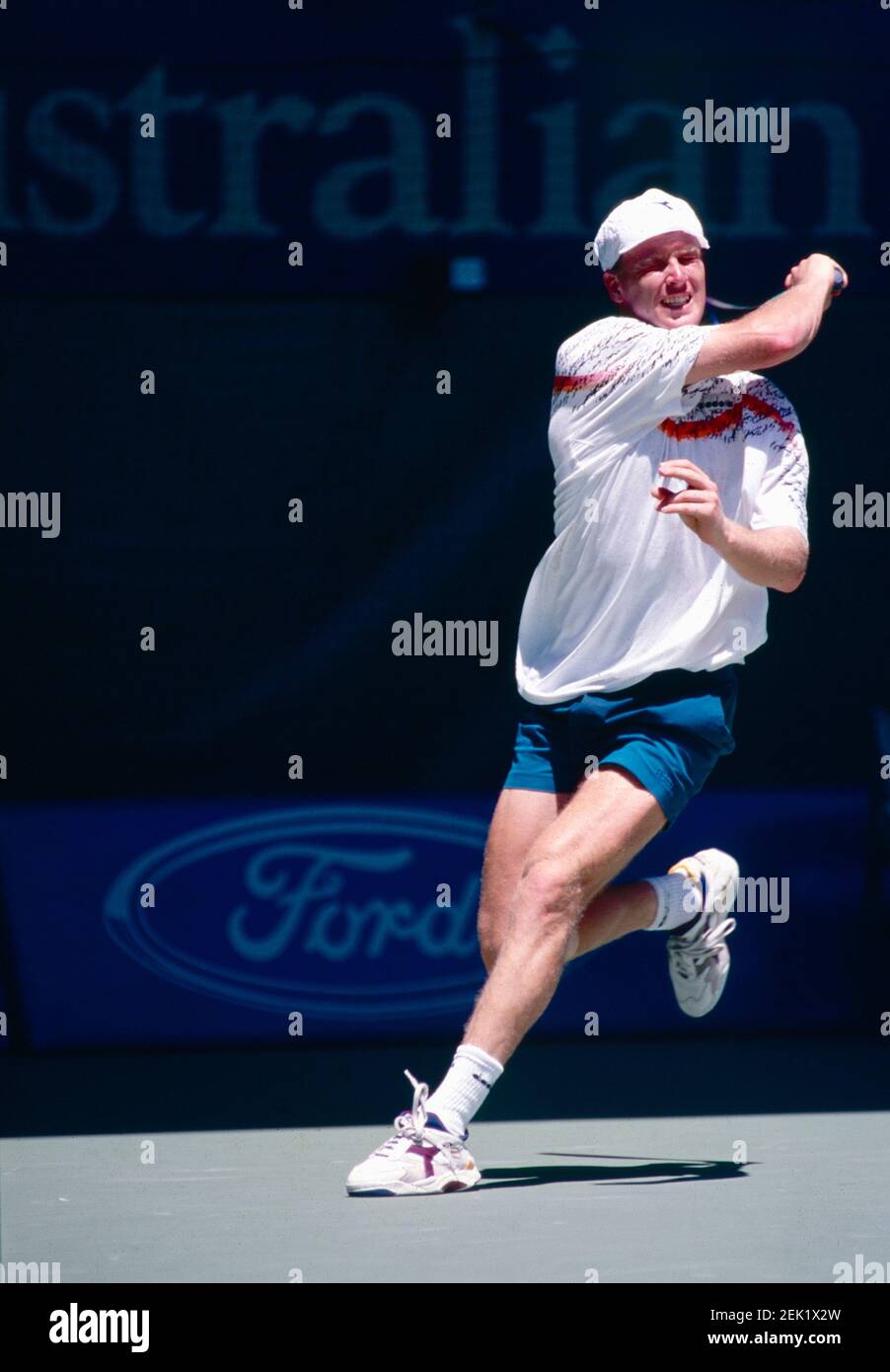 Swedish tennis player Magnus Gustafsson, Australian Open 1994 Stock ...