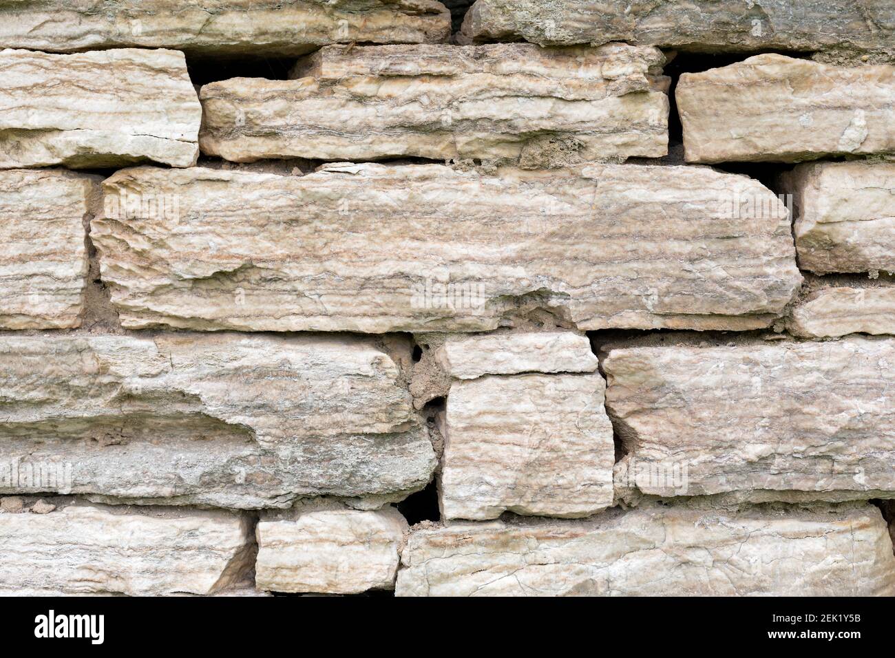 Picture of a vintage stone wall Stock Photo - Alamy