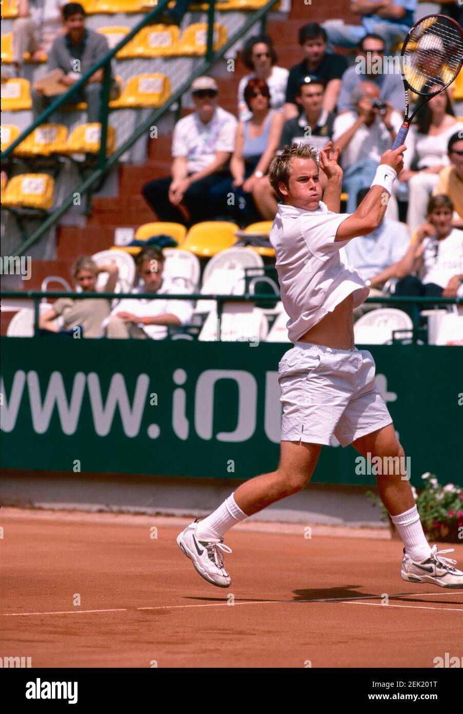Swedish tennis player Magnus Norman, Italian Open 2000 Stock Photo - Alamy