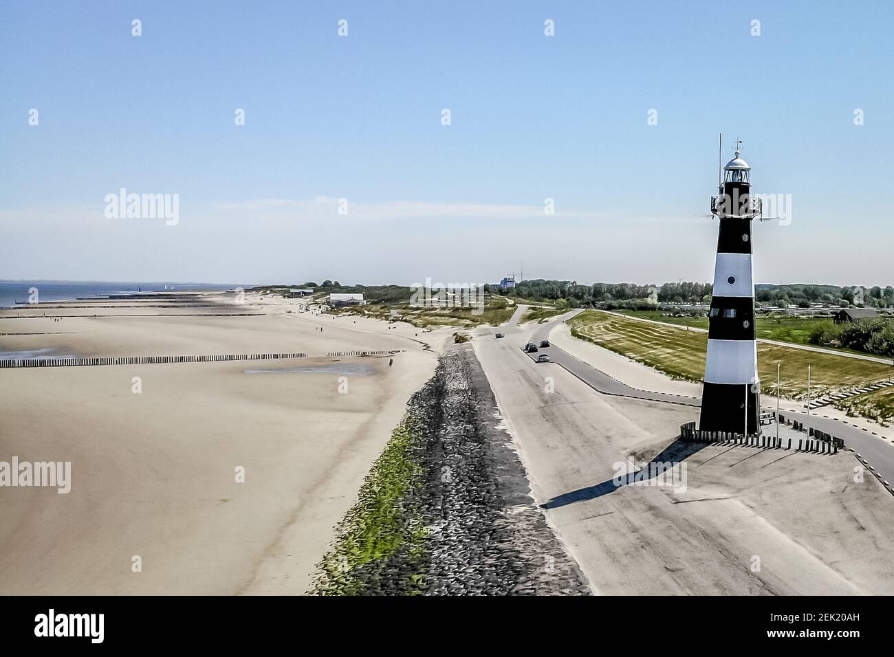 BRESKENS, 09-05-2020 , Dutchnews, Despite the beautiful weather, it is ...
