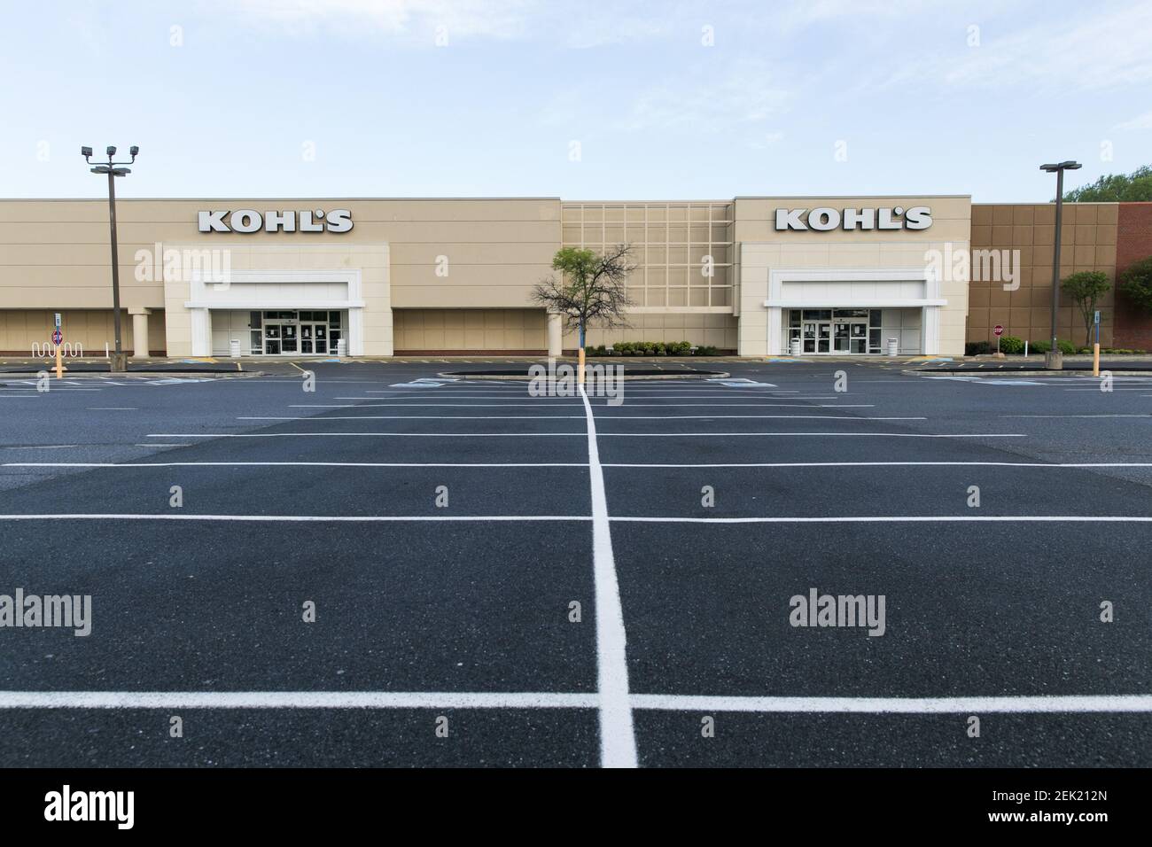 A logo sign outside of a Kohl's retail store location in Wilmington ...