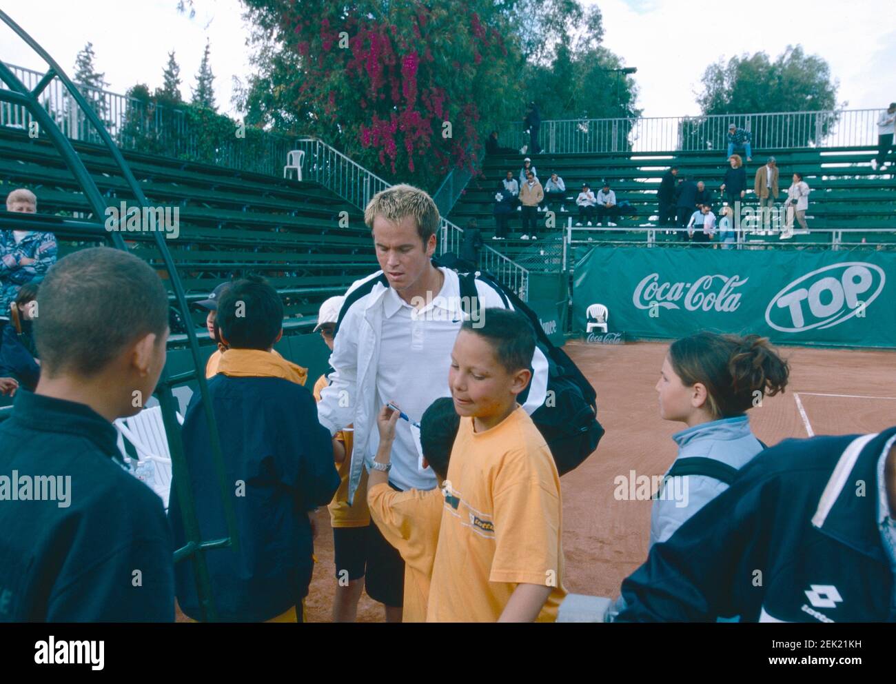 Swedish tennis player Magnus Norman, 1990s Stock Photo - Alamy