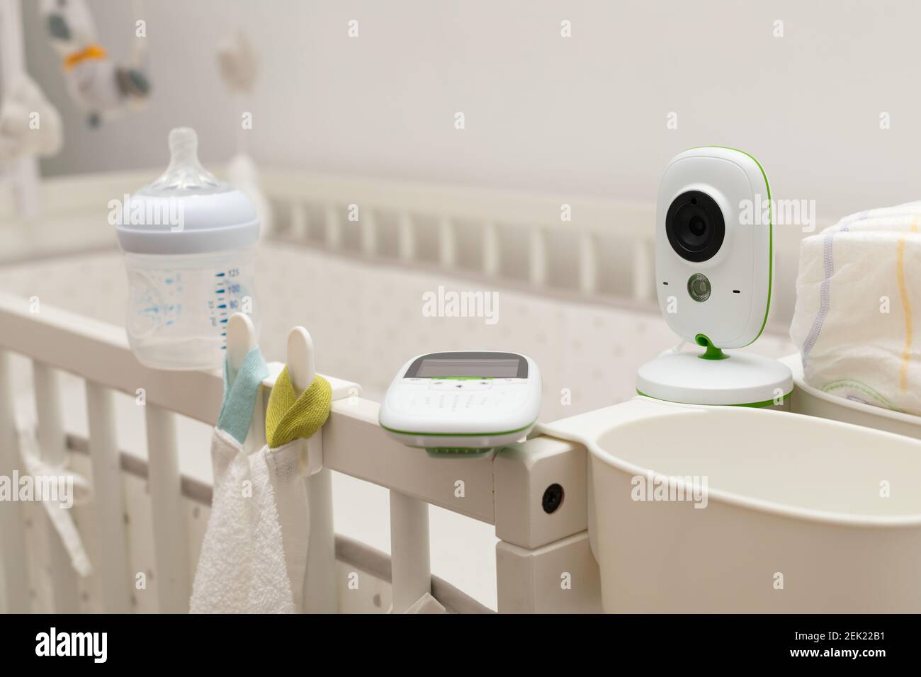 Picture of a baby monitor, camera a in child room Stock Photo - Alamy
