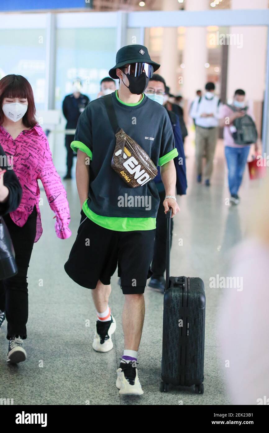 Chinese actor Han Dongjun, also known as Elvis Han, arrives at an ...