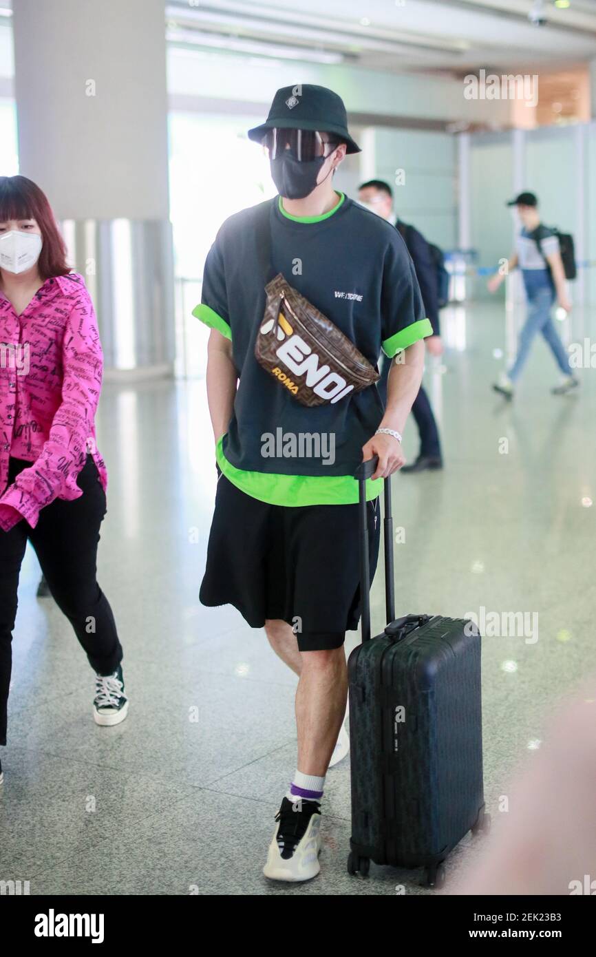 Chinese actor Han Dongjun, also known as Elvis Han, arrives at an ...