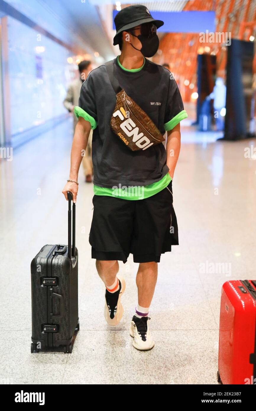 Chinese actor Han Dongjun, also known as Elvis Han, arrives at an ...