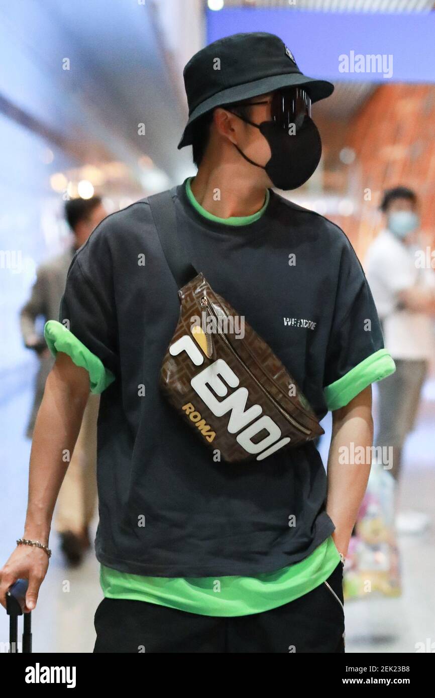 Chinese actor Han Dongjun, also known as Elvis Han, arrives at an ...