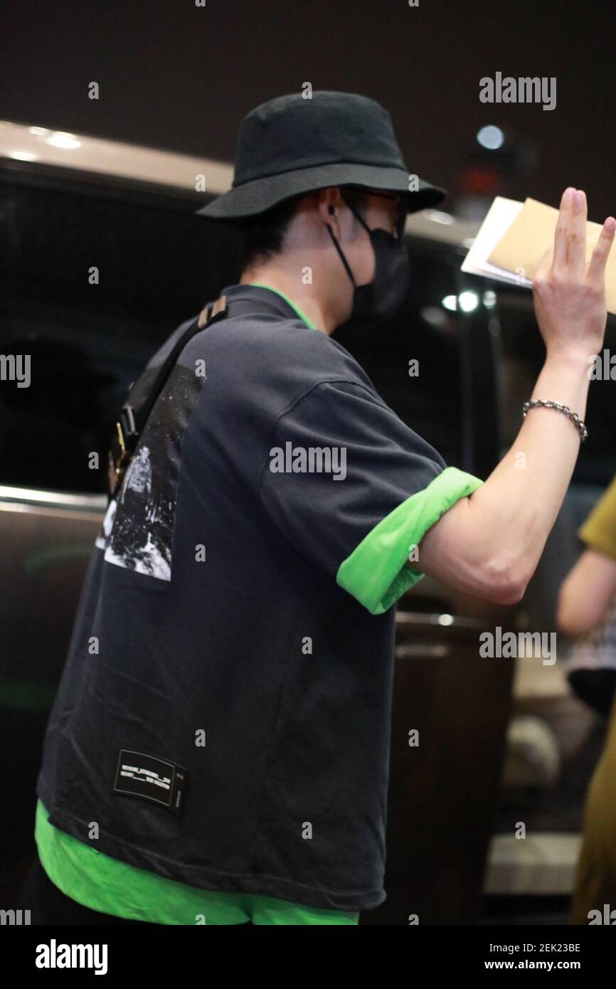 Chinese actor Han Dongjun, also known as Elvis Han, arrives at an ...