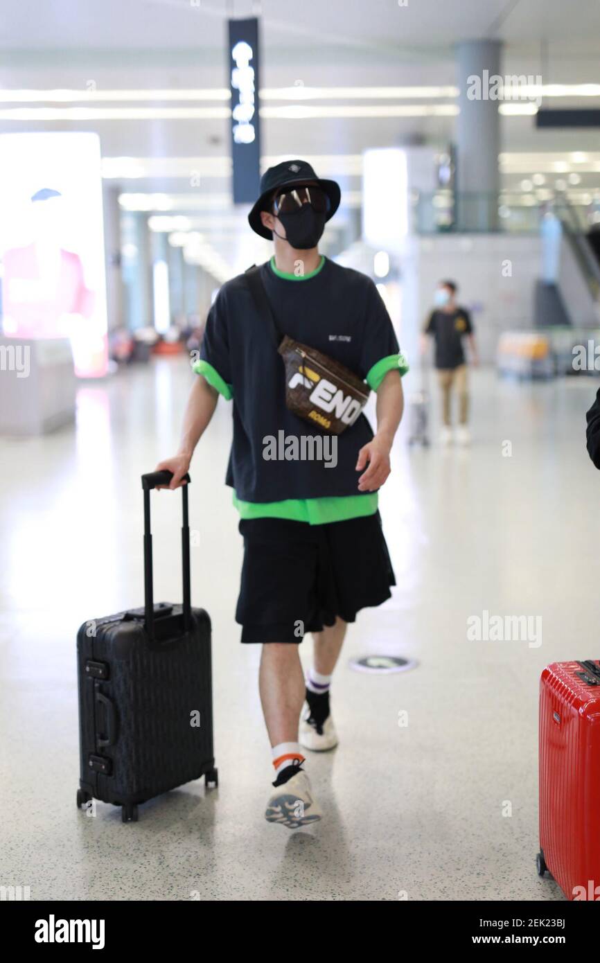 Chinese actor Han Dongjun, also known as Elvis Han, arrives at an ...