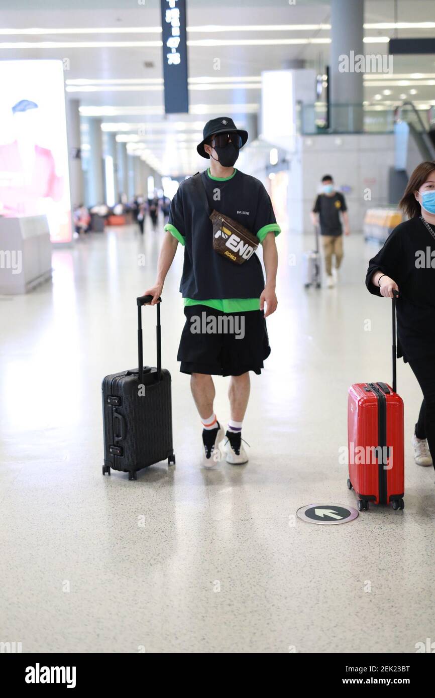 Chinese actor Han Dongjun, also known as Elvis Han, arrives at an ...