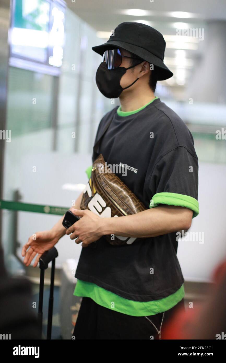 Chinese actor Han Dongjun, also known as Elvis Han, arrives at an ...