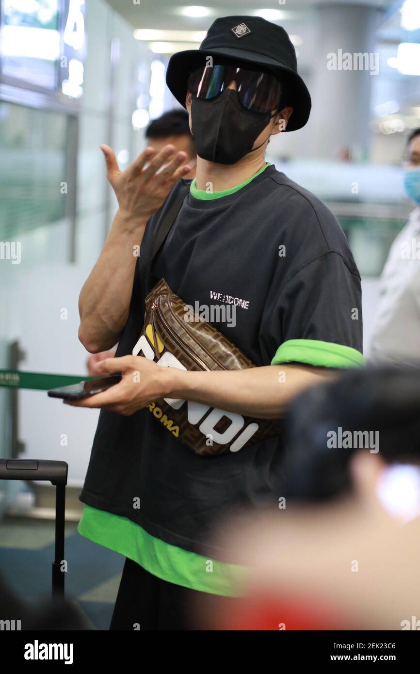 Chinese actor Han Dongjun, also known as Elvis Han, arrives at an ...