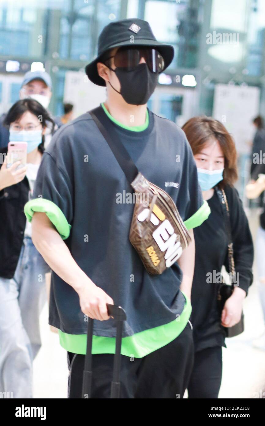 Chinese actor Han Dongjun, also known as Elvis Han, arrives at an ...