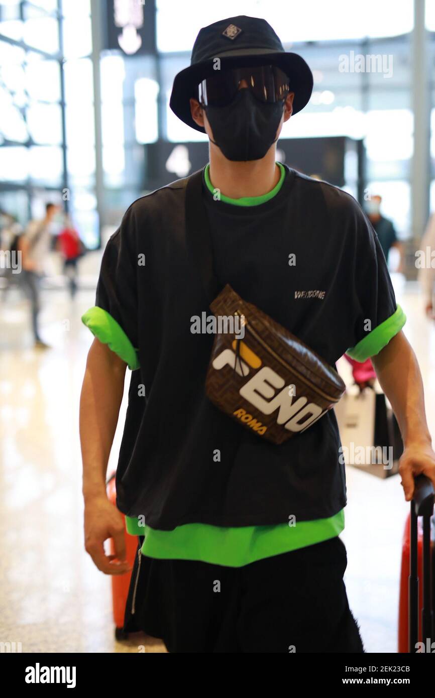 Chinese actor Han Dongjun, also known as Elvis Han, arrives at an ...