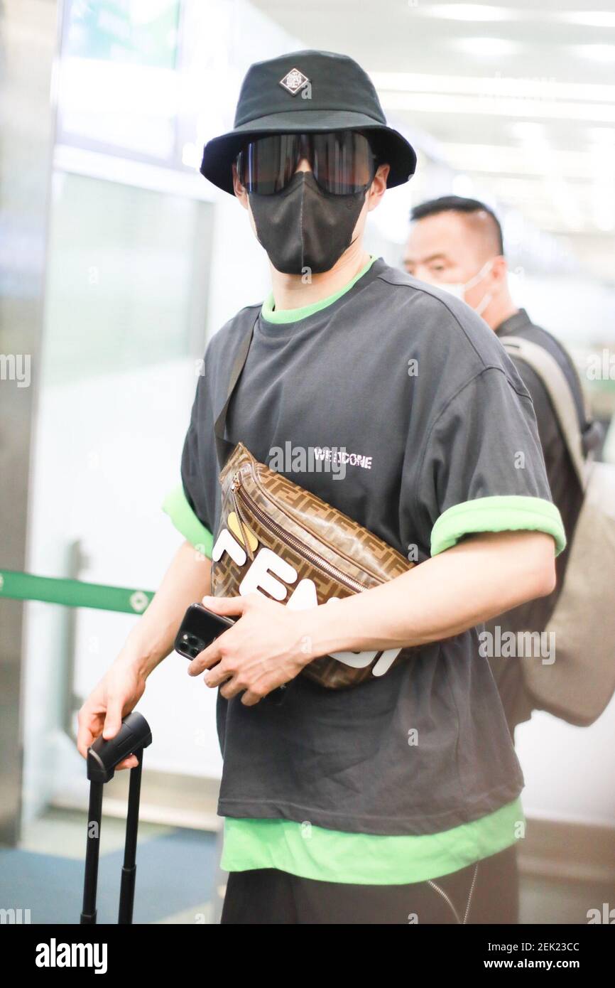 Chinese actor Han Dongjun, also known as Elvis Han, arrives at an ...