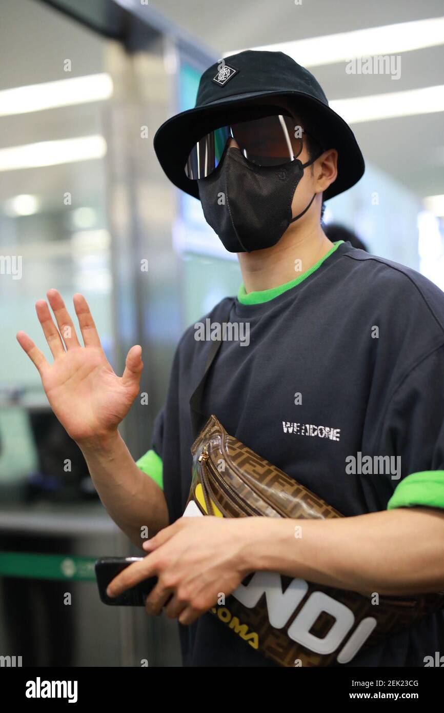 Chinese actor Han Dongjun, also known as Elvis Han, arrives at an ...