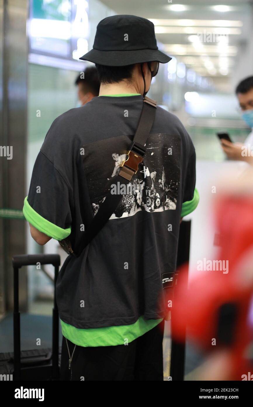 Chinese actor Han Dongjun, also known as Elvis Han, arrives at an ...