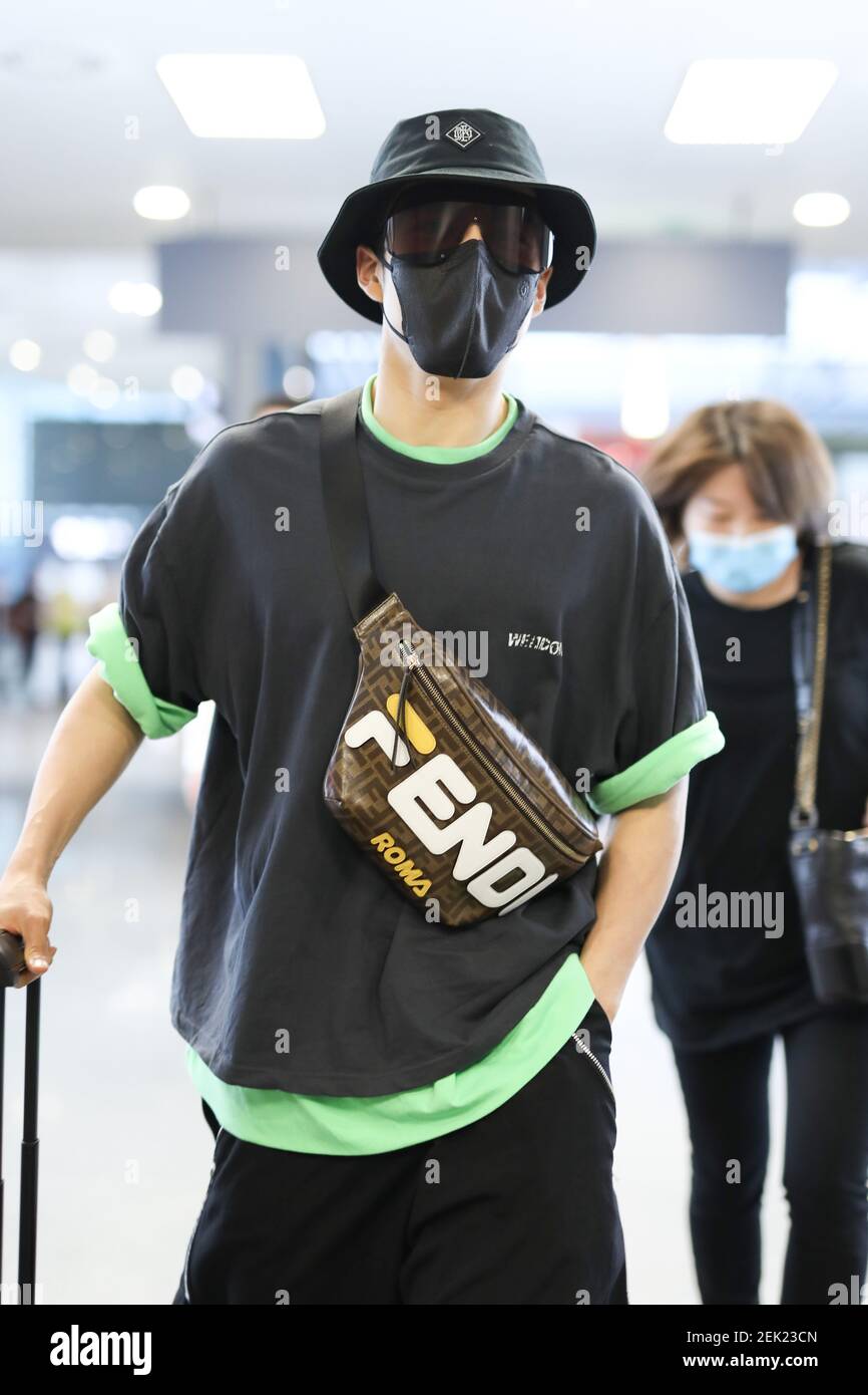 Chinese actor Han Dongjun, also known as Elvis Han, arrives at an ...