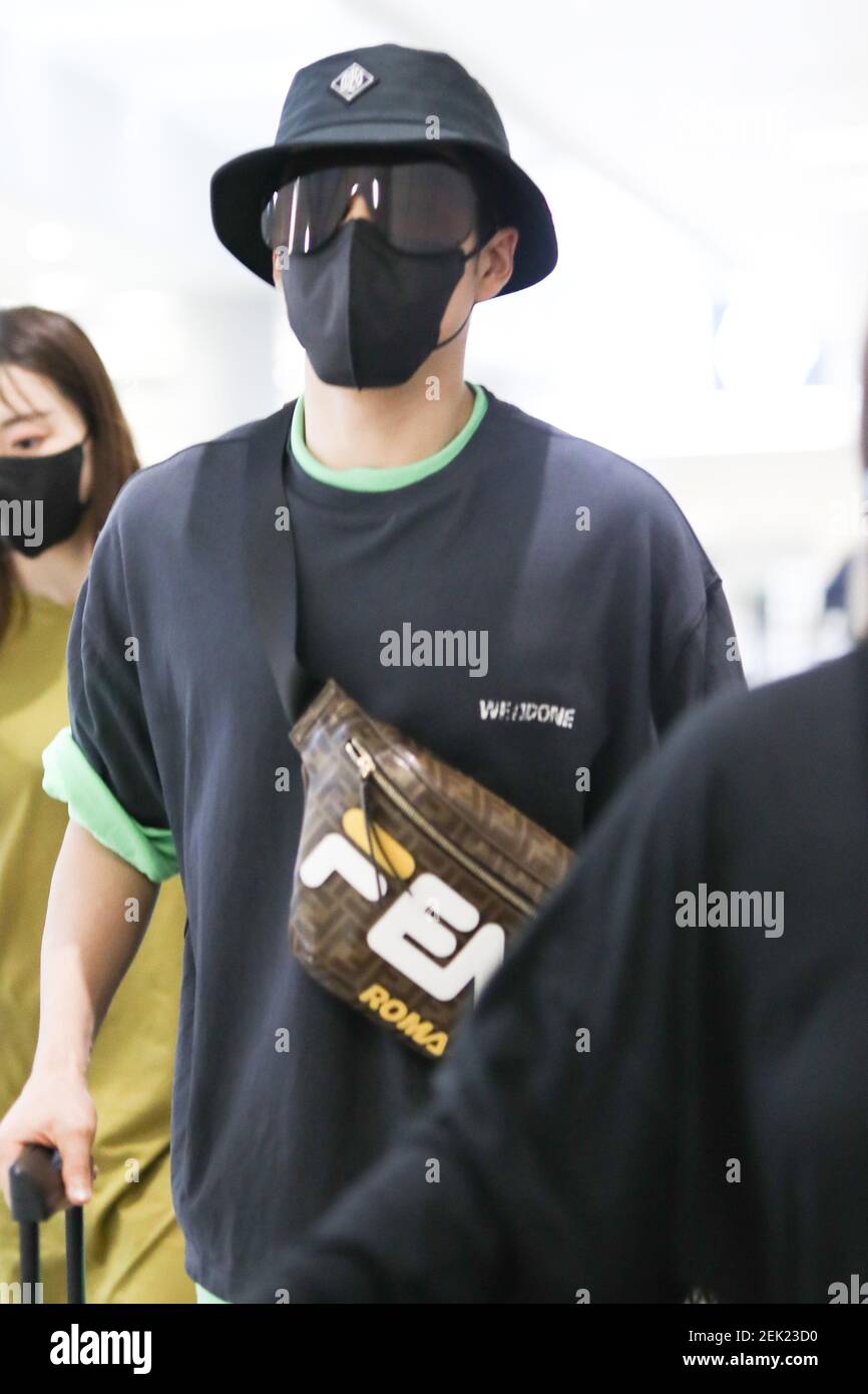 Chinese actor Han Dongjun, also known as Elvis Han, arrives at an ...
