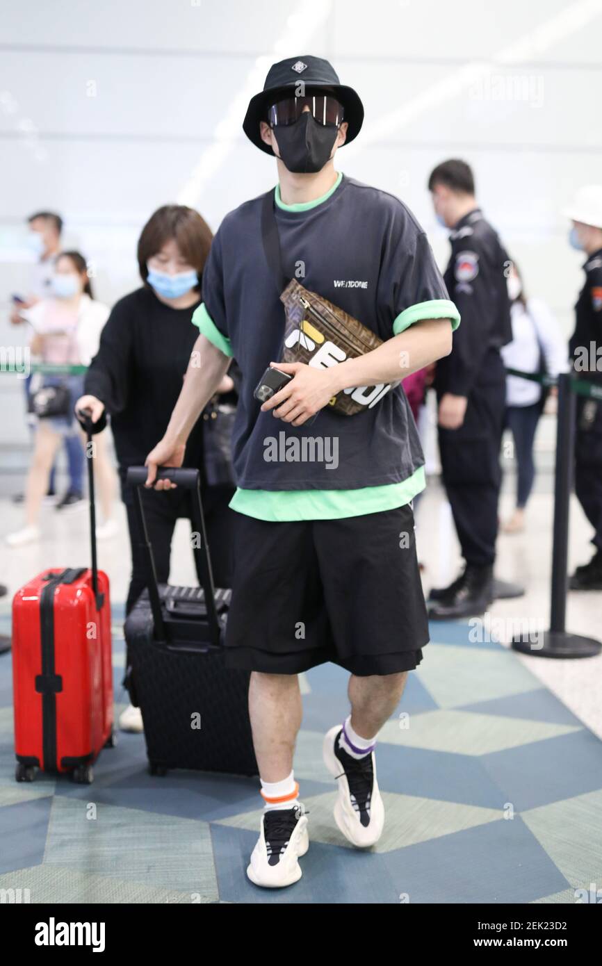 Chinese actor Han Dongjun, also known as Elvis Han, arrives at an ...