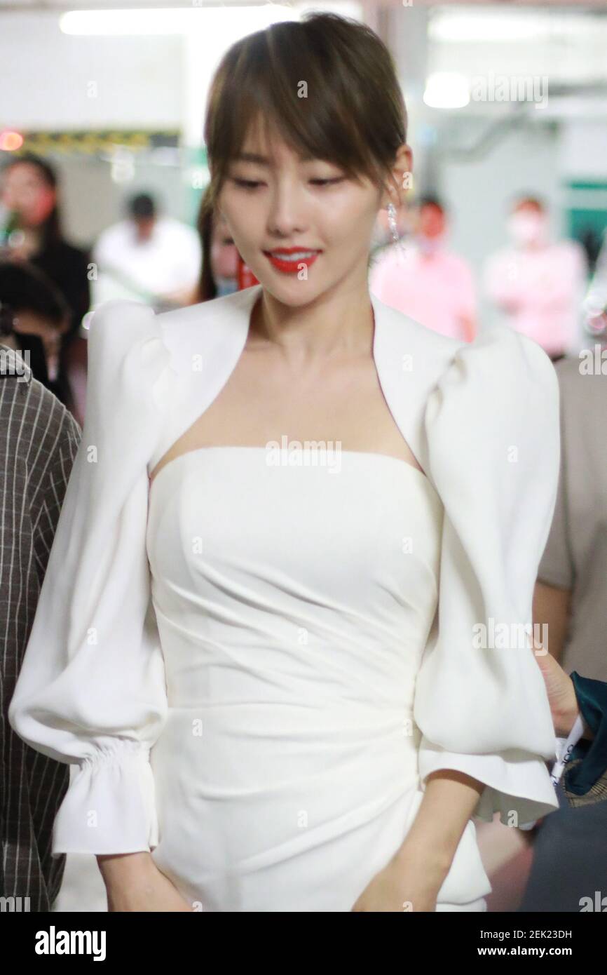 Chinese actress and singer Jenny Zhang attends an event in Shanghai ...
