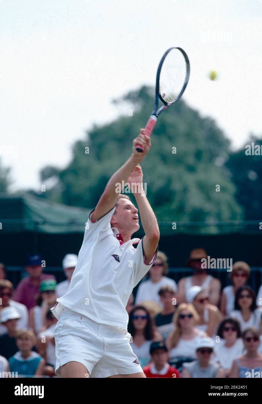 Swedish tennis player Henrik Holm, Wimbledon, UK 1990s Stock Photo - Alamy