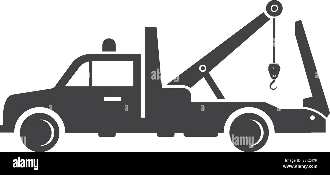 Towing Truck Vector