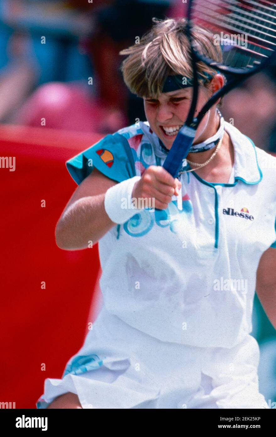 German tennis player Anke Huber, Australian Open 1993 Stock Photo - Alamy